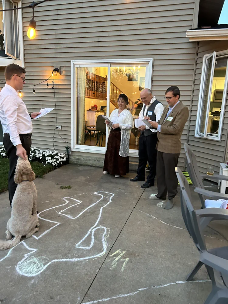 Murderers and their victims in murder mystery games - Freeform Games LLP